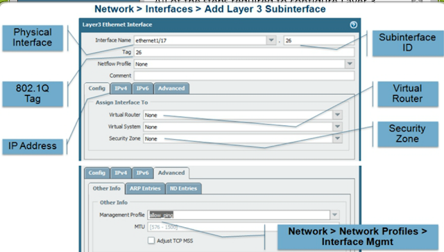 Palo Alto: Interfaces and security zones