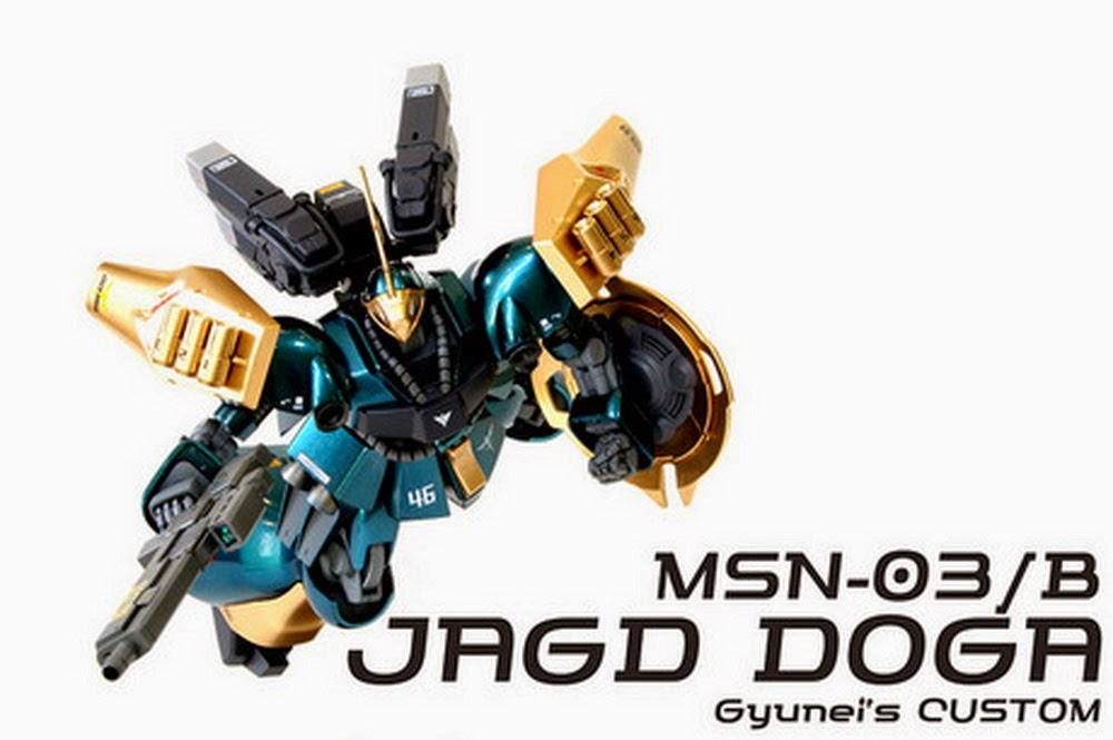 Custom Build: HGUC 1/144 Jagd Doga [Gyunei Guss Use] "High Mobility ...