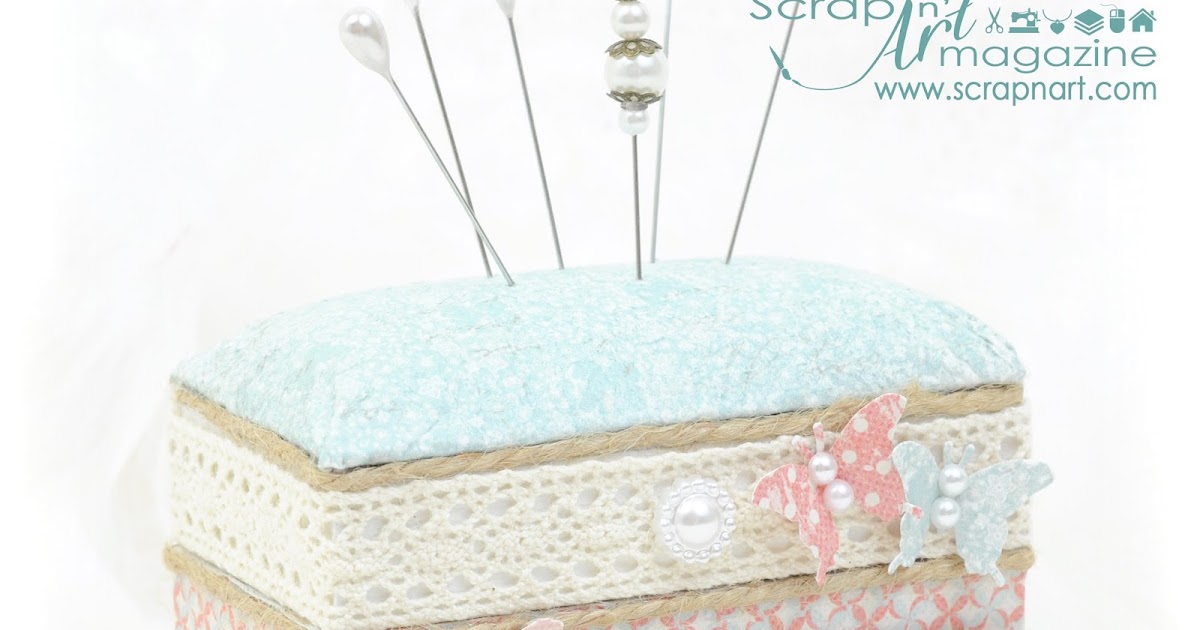 My Little Craft Things: Decorative Pin Box with Video