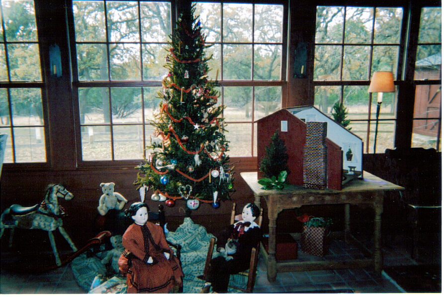 My Red Cape: A Little Red House, my Mother's miniatures