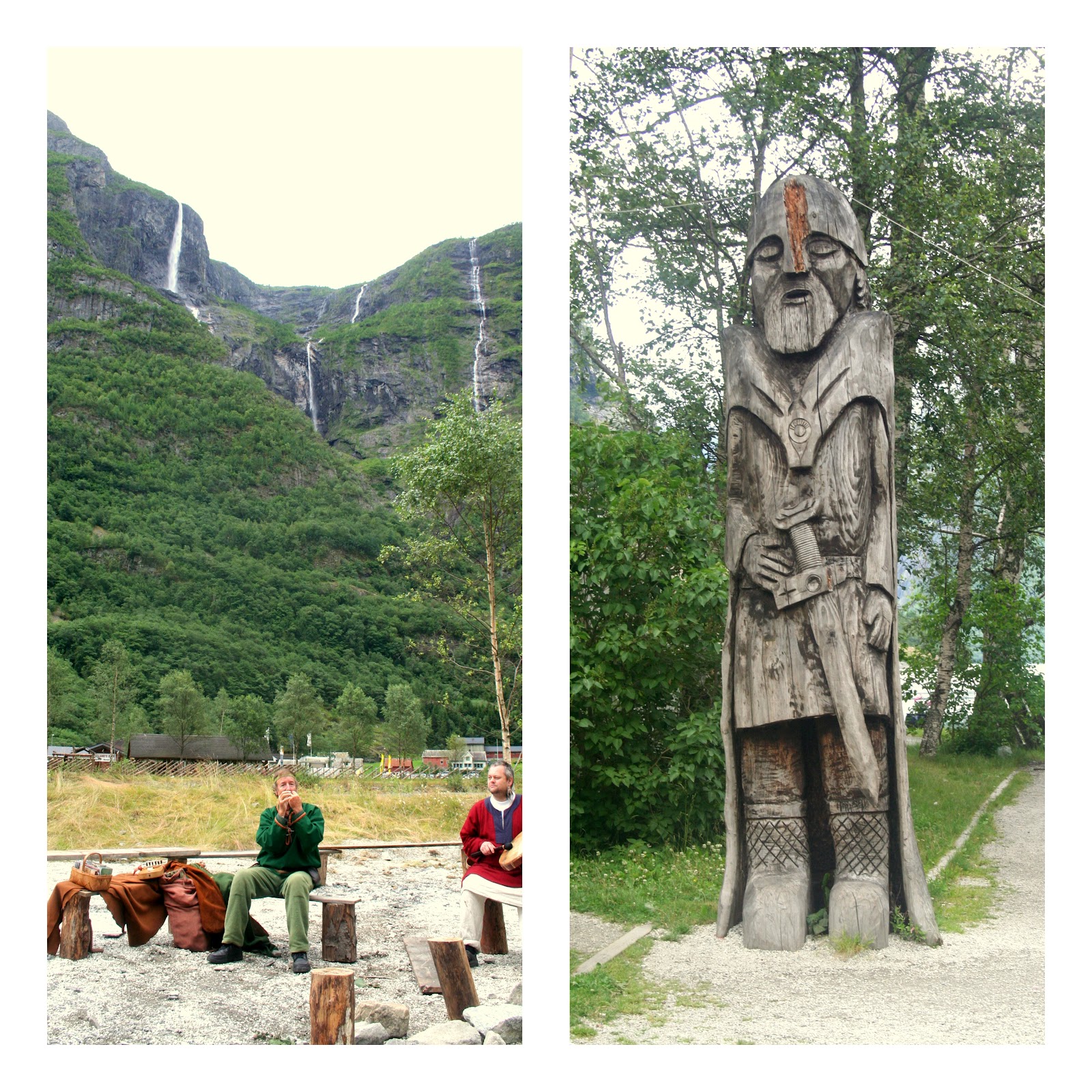 En helt uvanlig hverdag: Ekte vikinger...