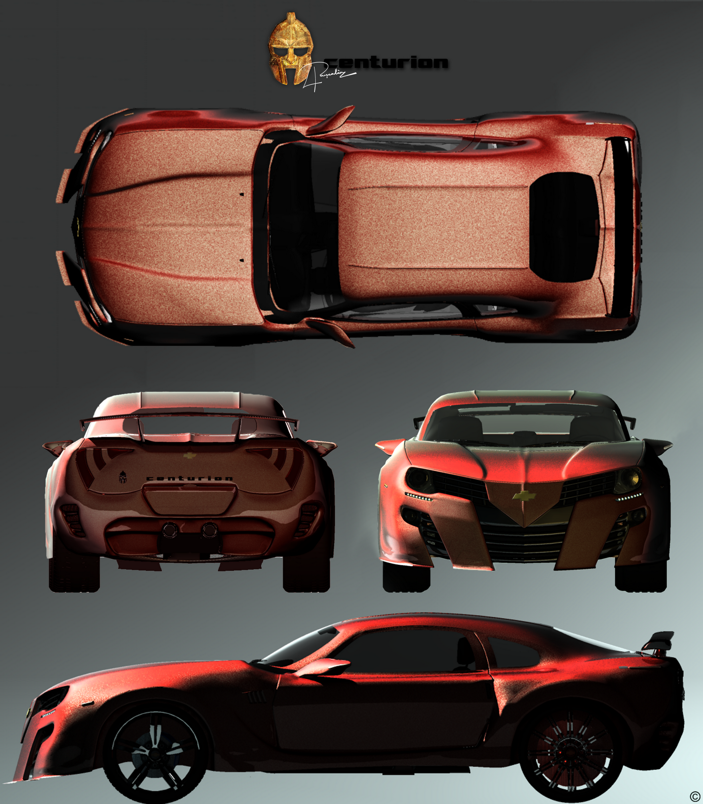 Liviu Pașcalău: Concept Car - Chevrolet: CENTURION