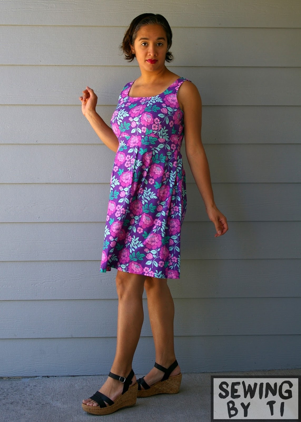 Dress Up This Town Carolina Mae - Sewing By Ti