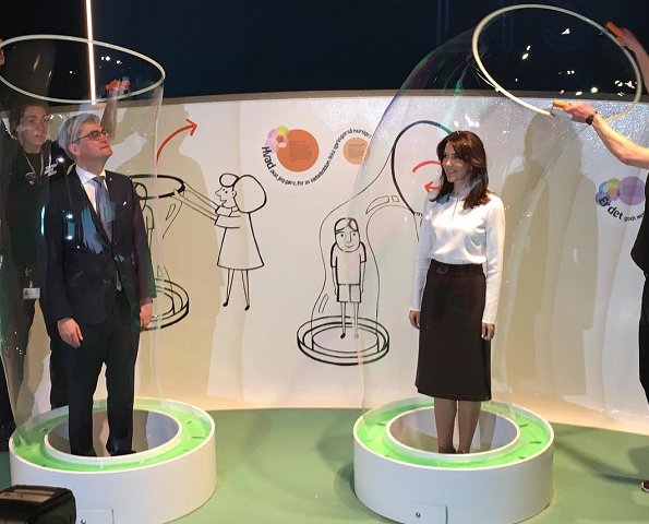 Crown Princess Mary Opens Danish Science Day 2017