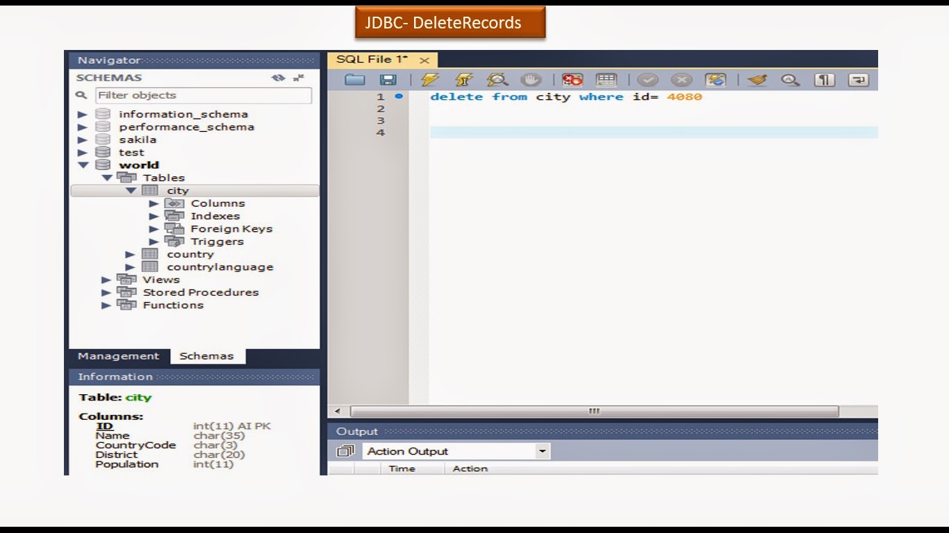Java Ee Jdbc Delete Records Demo