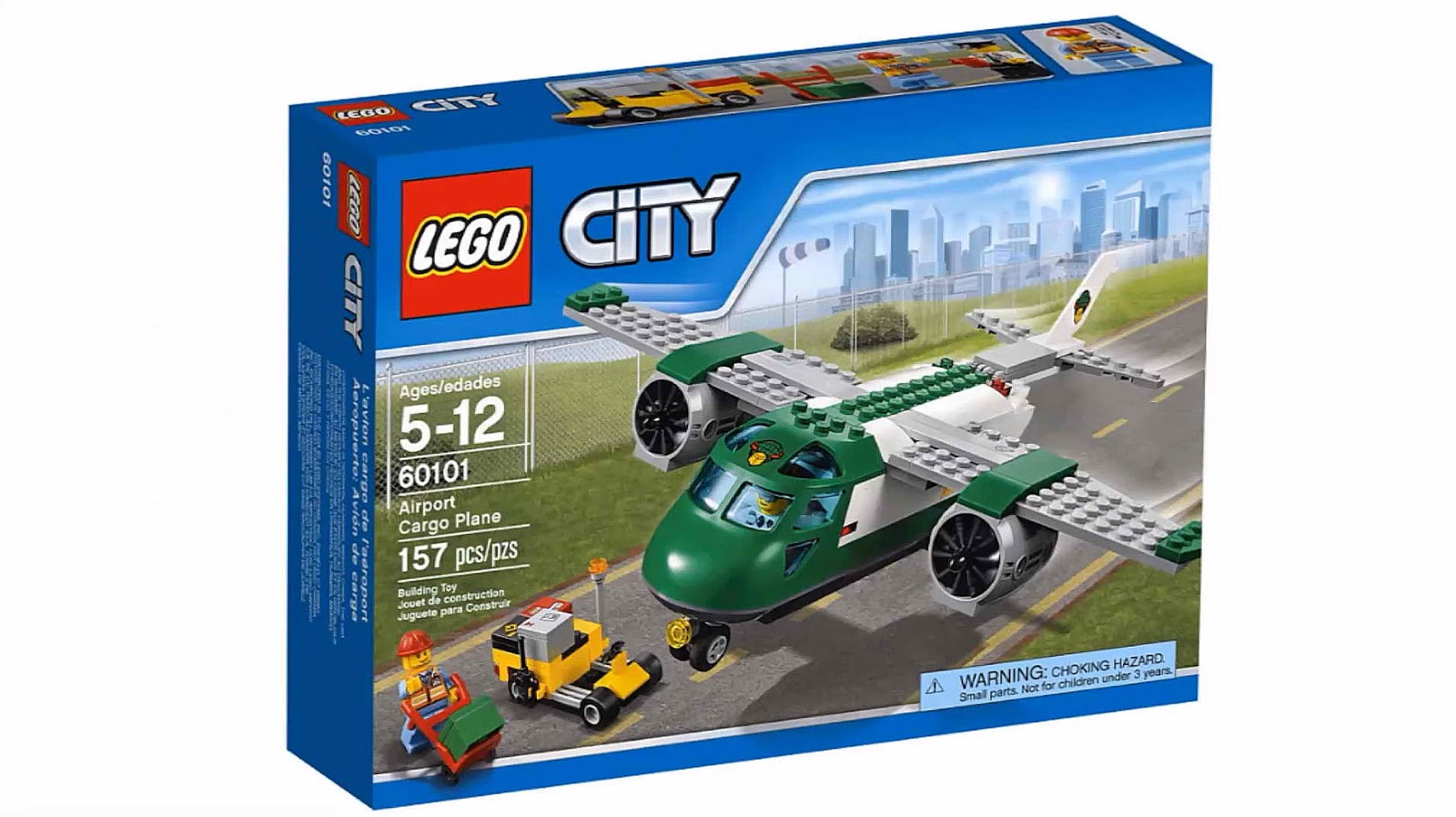 LEGO gosSIP: 130416 LEGO 60101 Airport Cargo Plane box art and picture