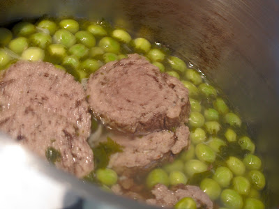 somerville kitchen: Lebanese Stews Series - Bazella (Peas)
