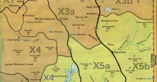 California Hunting Clubs 2016 Best Deer Zone Hunting Maps and ...