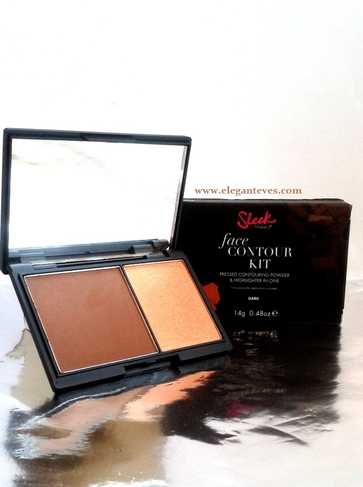 Review of Sleek Makeup’s Face Contour Kit in shade Dark - Elegant Eves