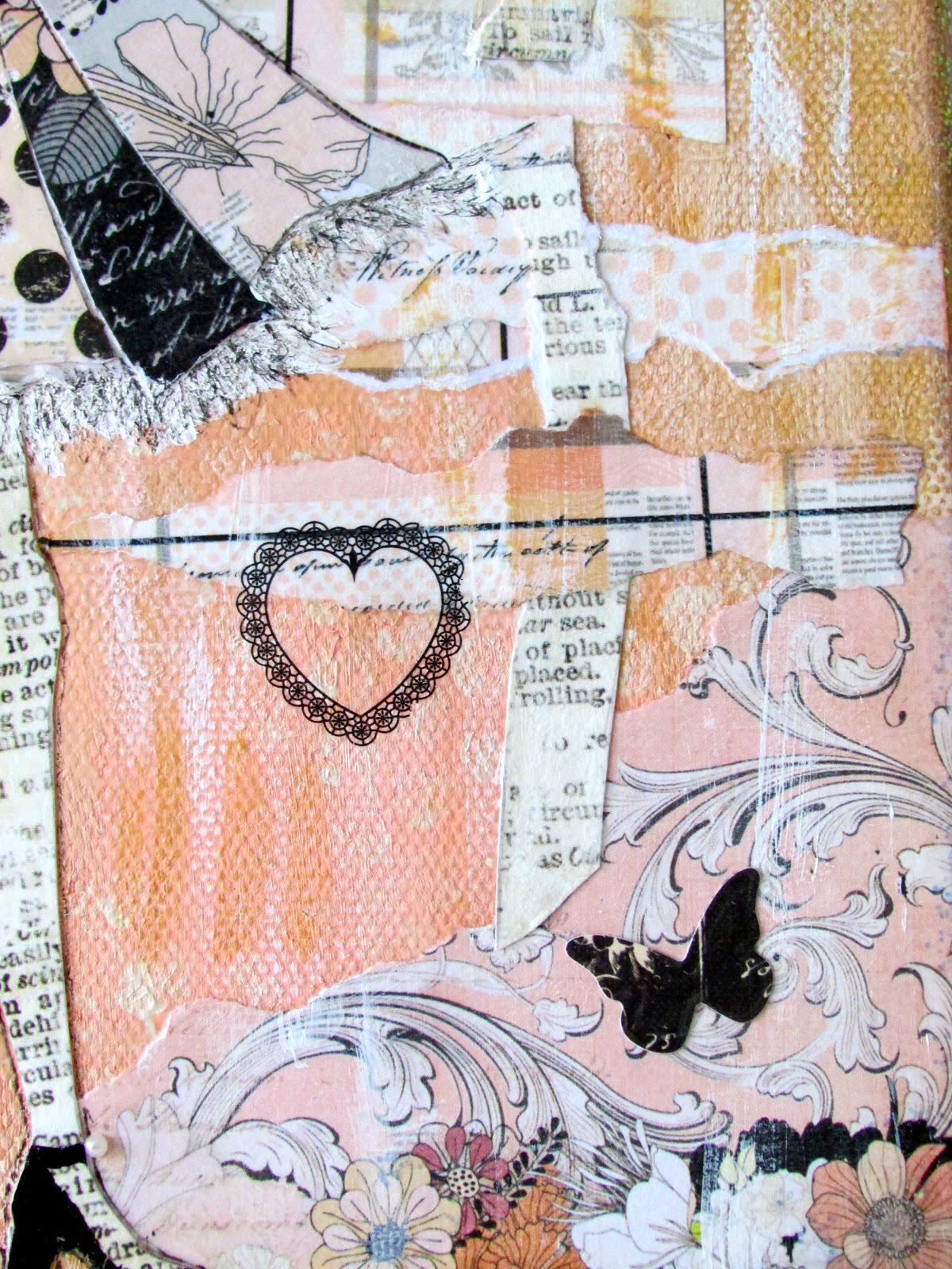 THE BEAUTY OF PAPER: Collage Girl Inspired by Suzie