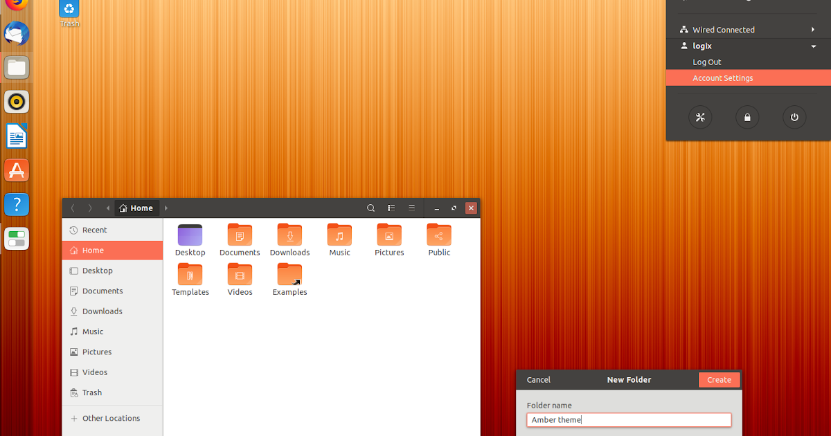 Amber Is A Cool Ambiance-Inspired Gtk / Gnome Shell Theme - Linux ...