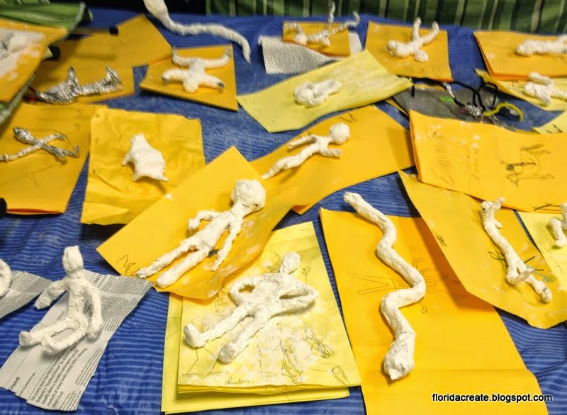 floridacreate: Plaster Wrap Figures