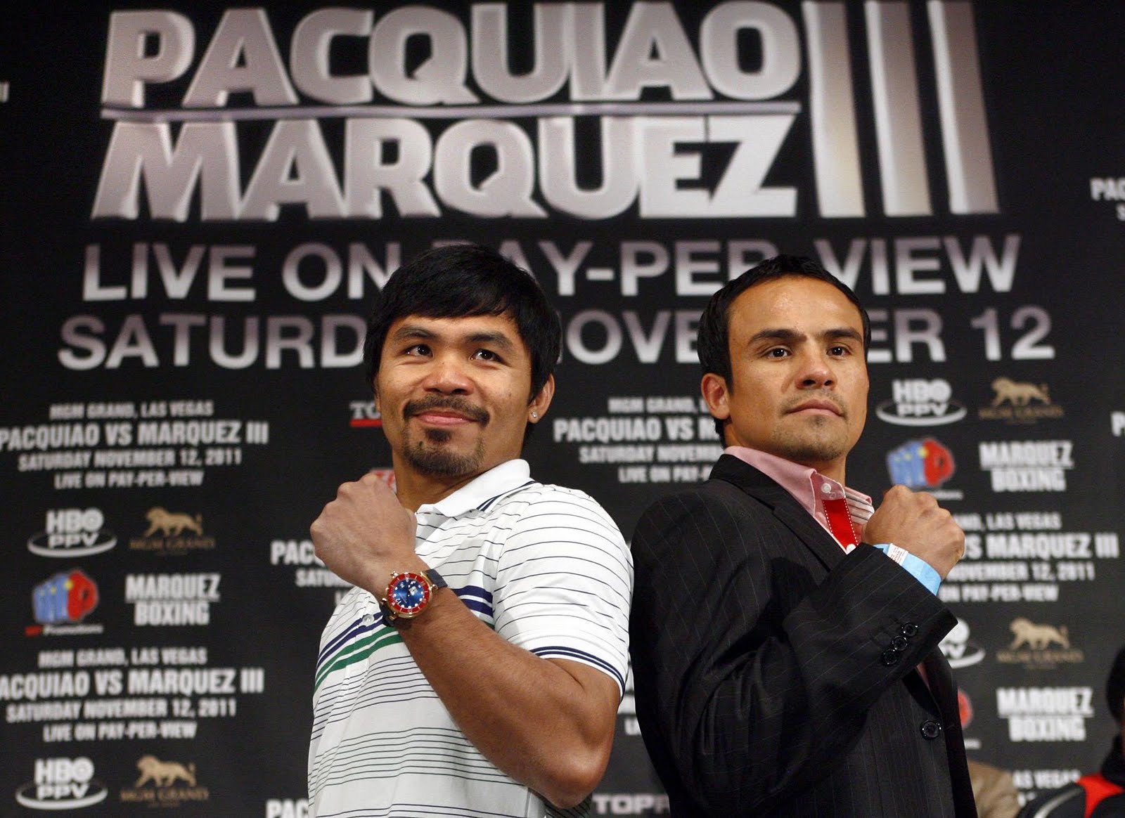 Pacquiao vs Marquez - LA Presser | Manny Pacquiao – Juan Manuel Marquez III