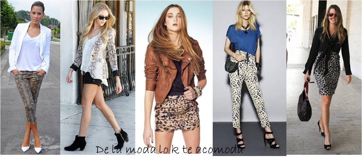 De la Moda lo k te Acomoda: ANIMAL PRINT TENDENCIA QUE SIGUE EN OTOÑO ...