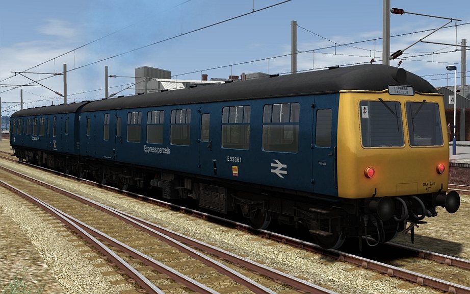 DPSimulation: Class 105 BR Blue Express Parcels Repaint - Released