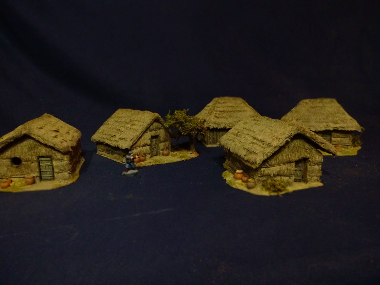 Decrepit DAM, abandoned Mexican village bldgs, & Indian dwellings ...