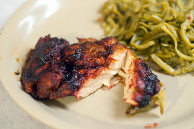 Spicy Prickly Pear Glazed Chicken - Mower Cooking