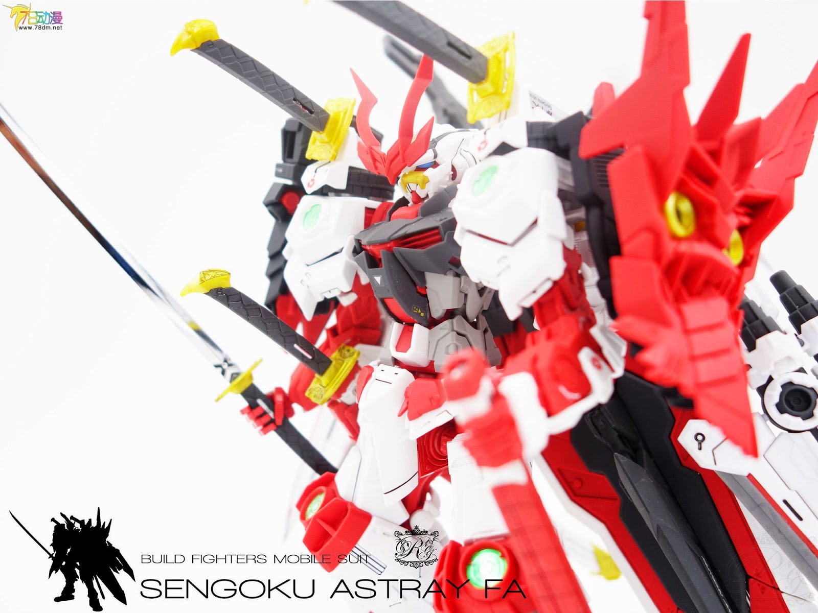 Gundam Family: MG 1/100 Sengoku Astray Gundam "Ver Full Armor" Custom Build