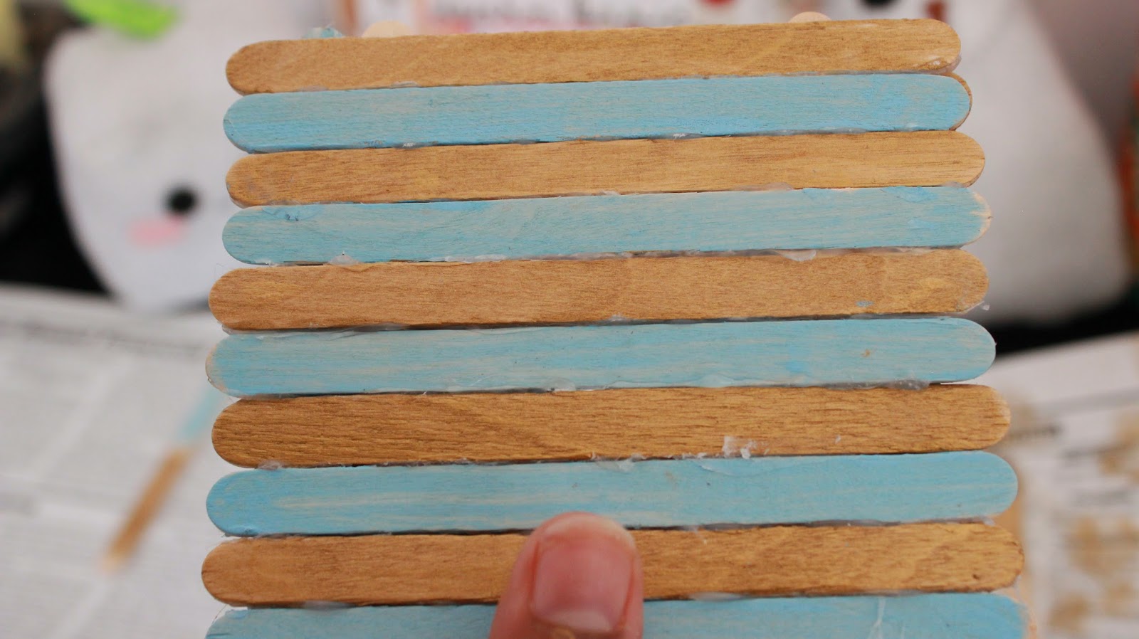 A Primrose in Winter: DIY Popsicle Stick Box