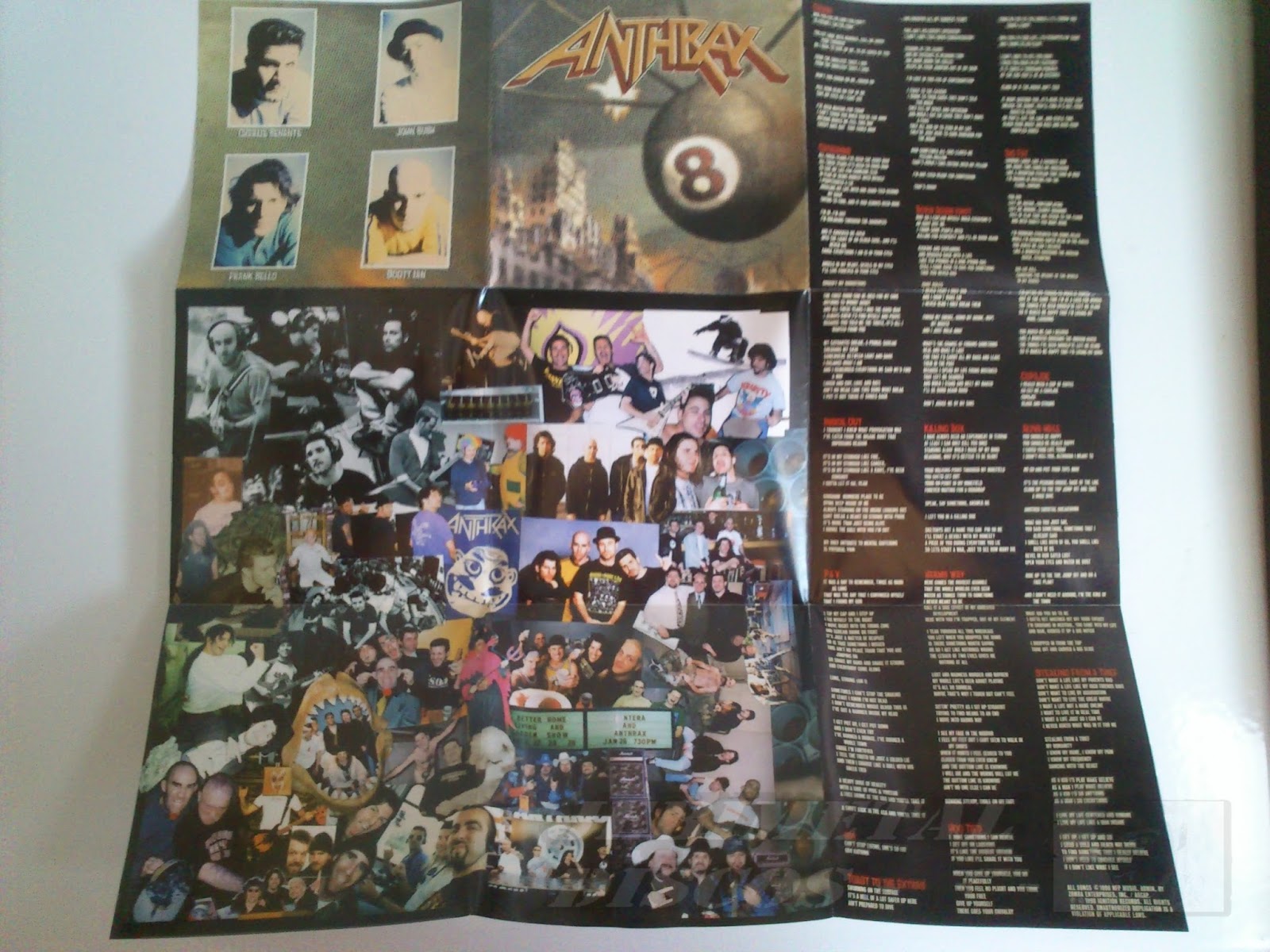 #0026 - ANTHRAX - Volume 8. The Threat is Real! - 1998 : JEBIMETAL DISCOS