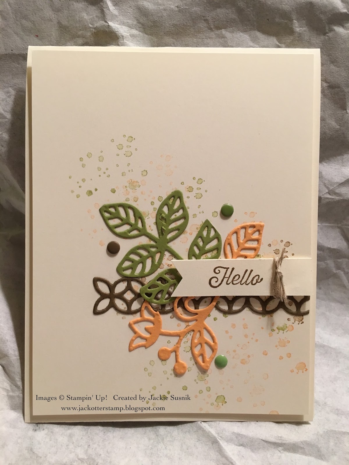 JackOtterStamp: Flourish Thinlits Happy Birthday