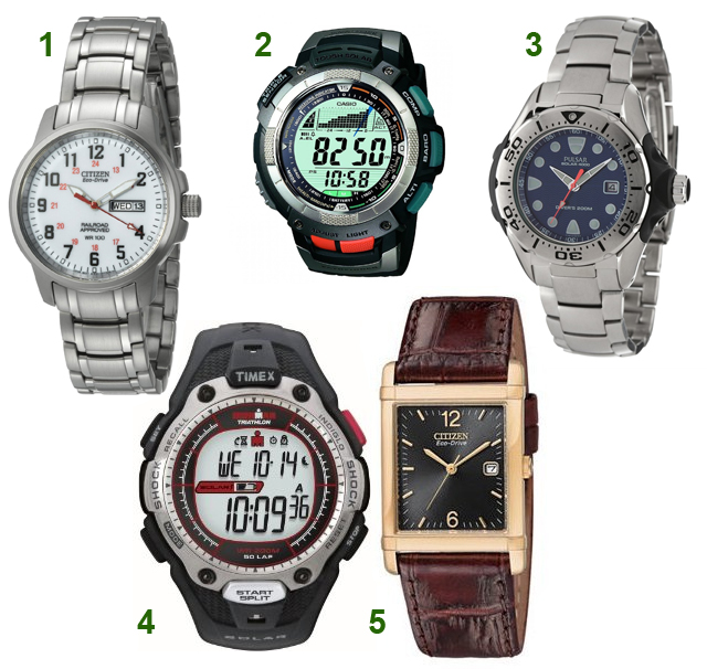 Top 5: Relógios c/ energia solar - Ideias Green