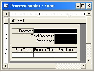 Progress Counter ~ LEARN MS-ACCESS TIPS AND TRICKS