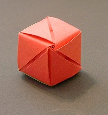 origami cubus 3D ~ easy instructions to origami