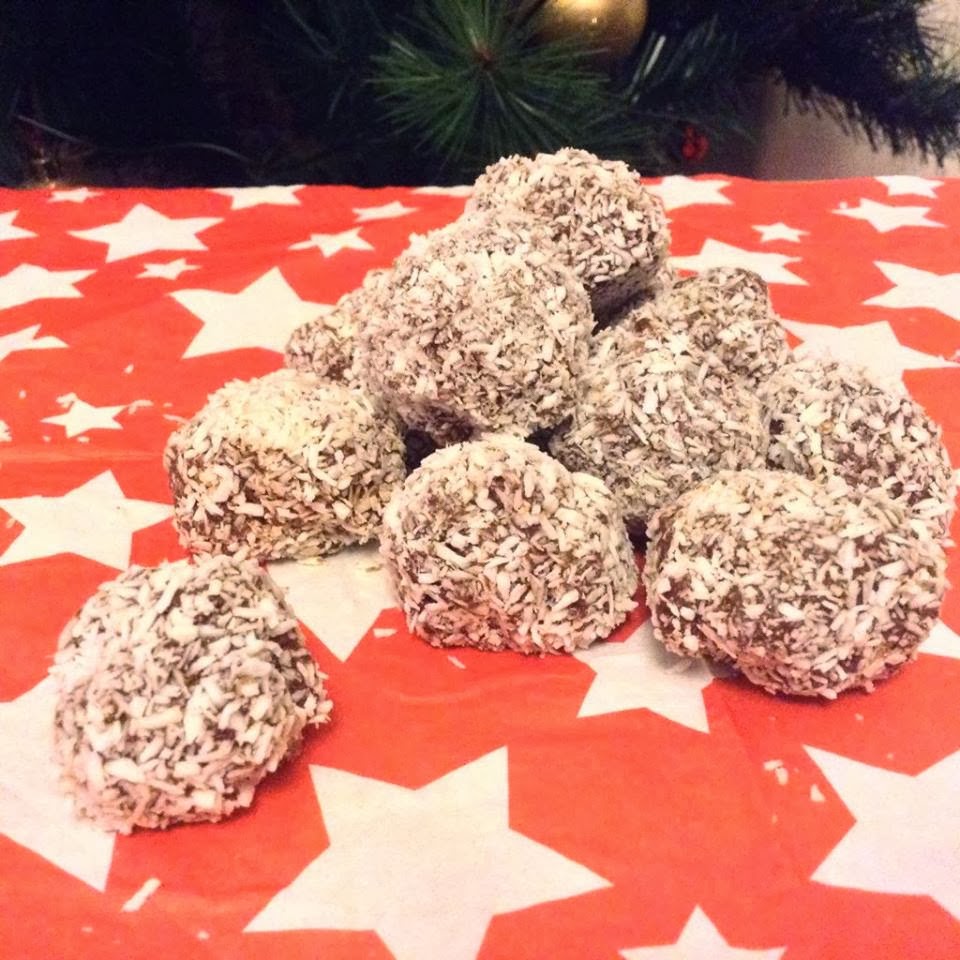 The Vegan Nigerian: NUTTY CHOCOLATE TRUFFLES