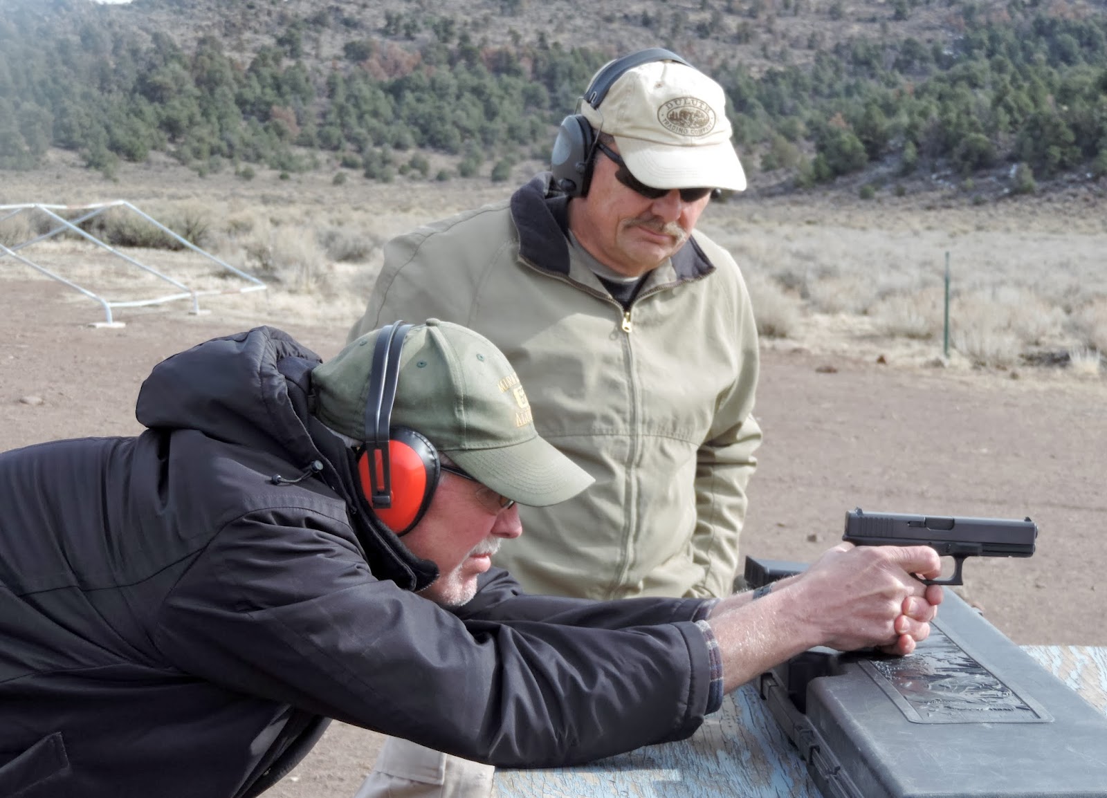 Babbling Brooke Gazette: Tick-tock, let's shoot that Glock!