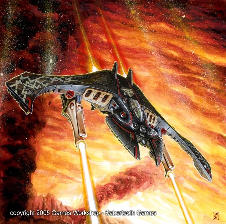 Eldar Corsairs Review: Vampire Raider