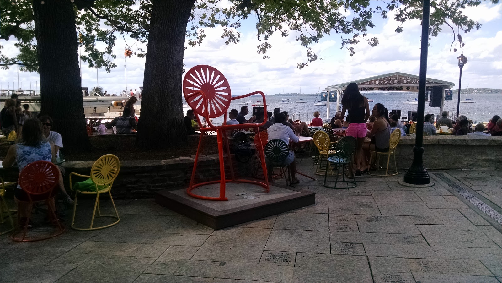Madison, WI: University of Wisconsin Memorial Union Terrace, Ice Cream ...