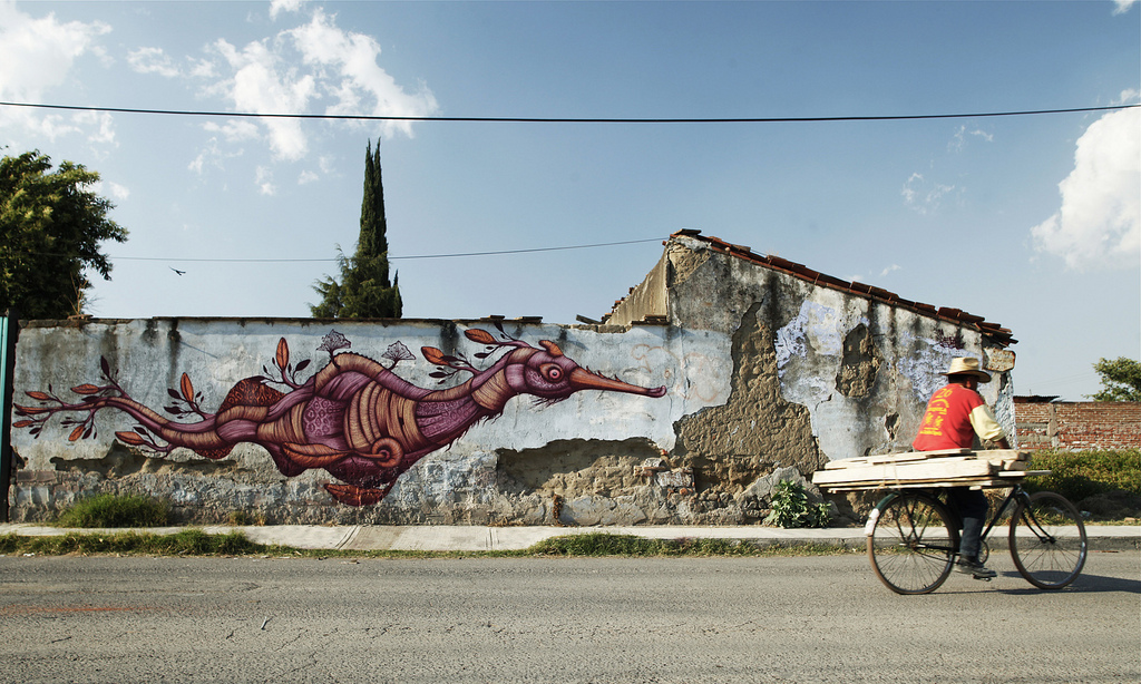 Sego New Mural In Cholula, Mexico – StreetArtNews