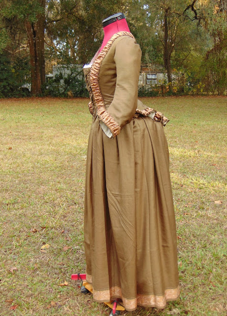 The Antique Sewist: 1760s Casaquin -or- How to make an 18th century ...