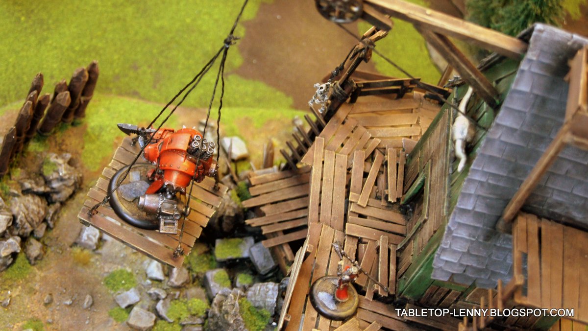 WARGAMING TERRAIN: STEAMPUNK HOUSE for MALIFAUX or WARMACHINE ...