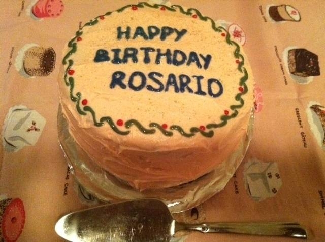 Happy Birthday Rosario! | Laws of the Kitchen