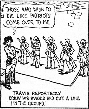 The Texian: Once Upon a Time in Texas - The Line in the Sand