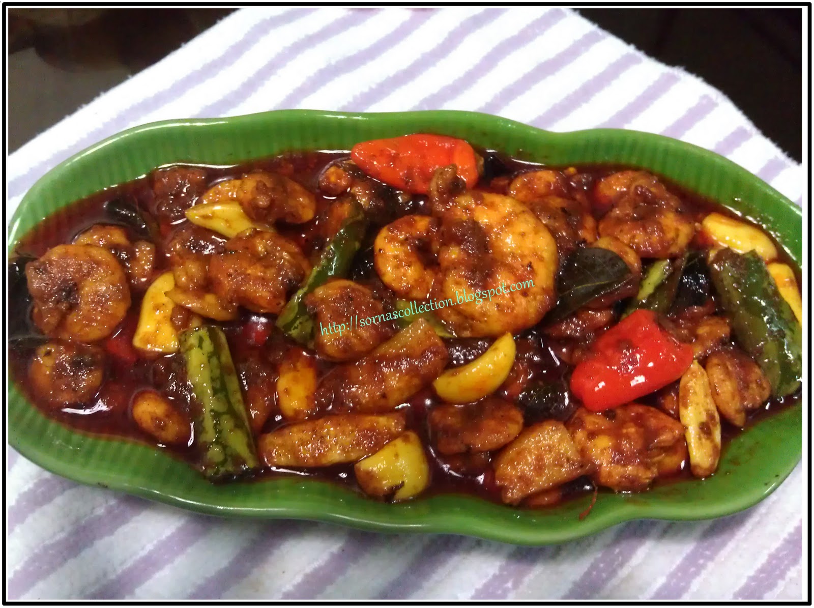 My Recipes: SPICY PRAWNS PICKLE