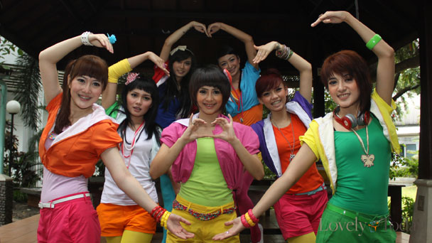 boys and girls band indonesia: foto girl band super girlies