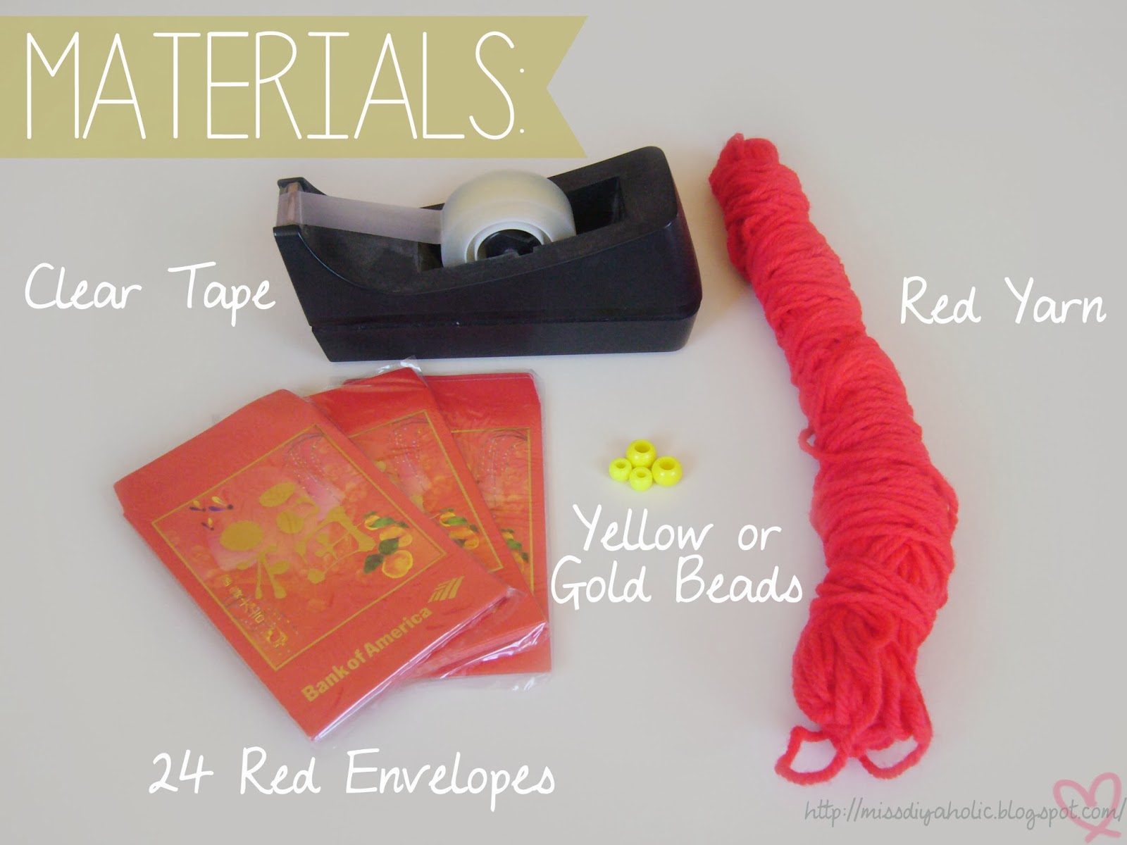 The Wonderful World of DIY: DIY Red Envelope Lantern