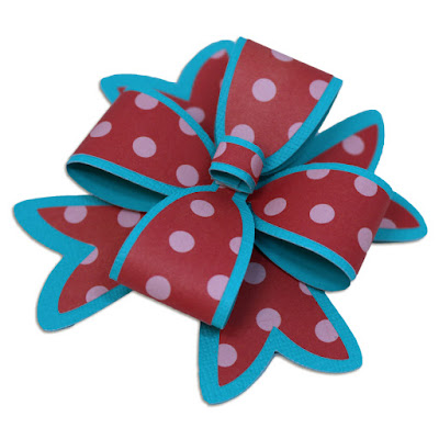 Gift Box with Bow | Bits of Paper
