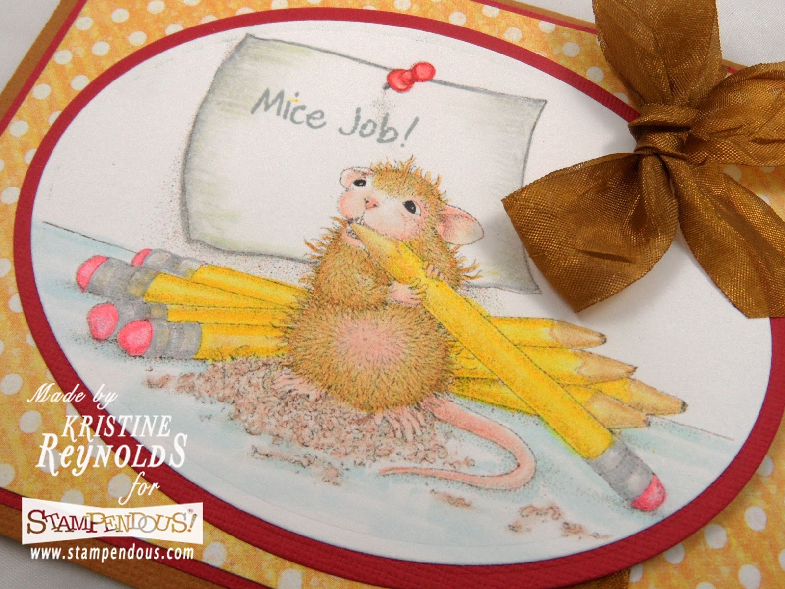 Stamping & Scrapping in California: Mice Job