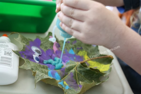 Leaf People Art Project for Preschoolers - Do Play Learn