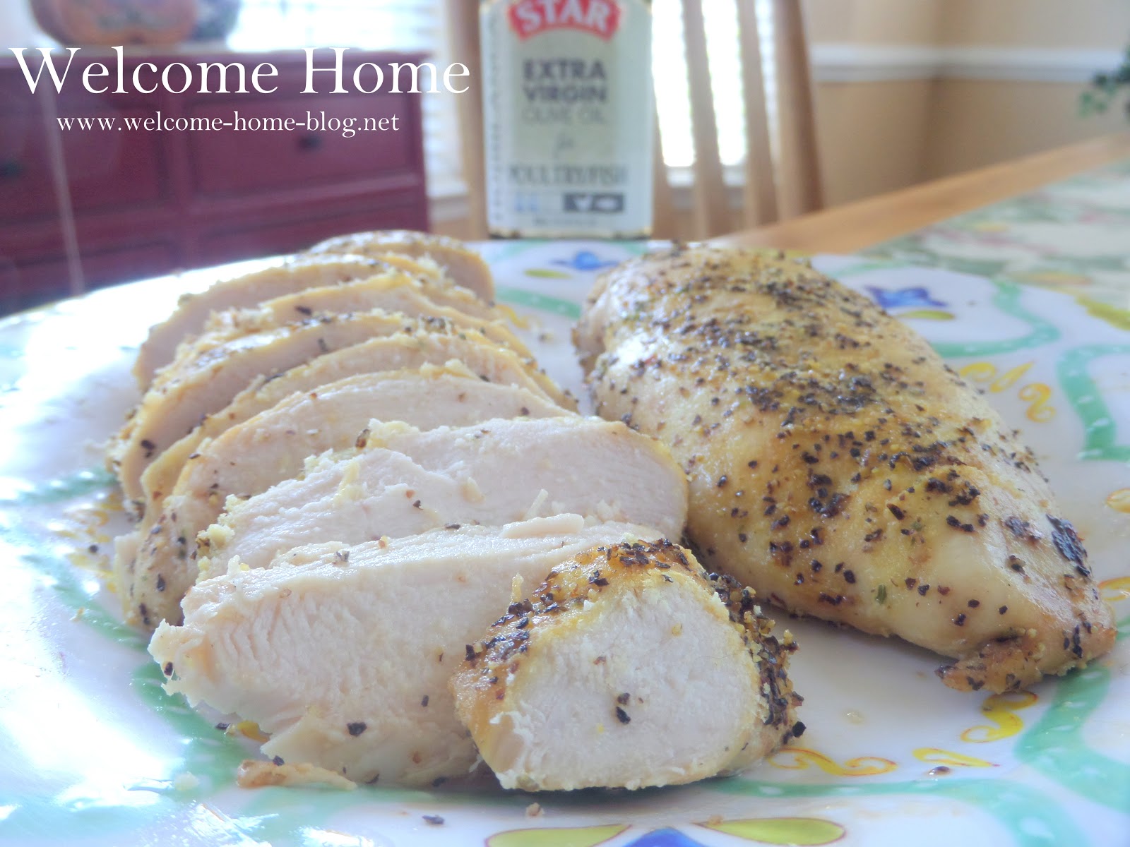 Welcome Home Blog: Lemon Pepper Chicken
