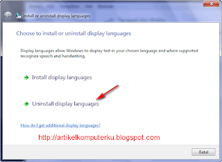 Cara Uninstall Windows 7 Language Interface Pack Bahasa Indonesia ...
