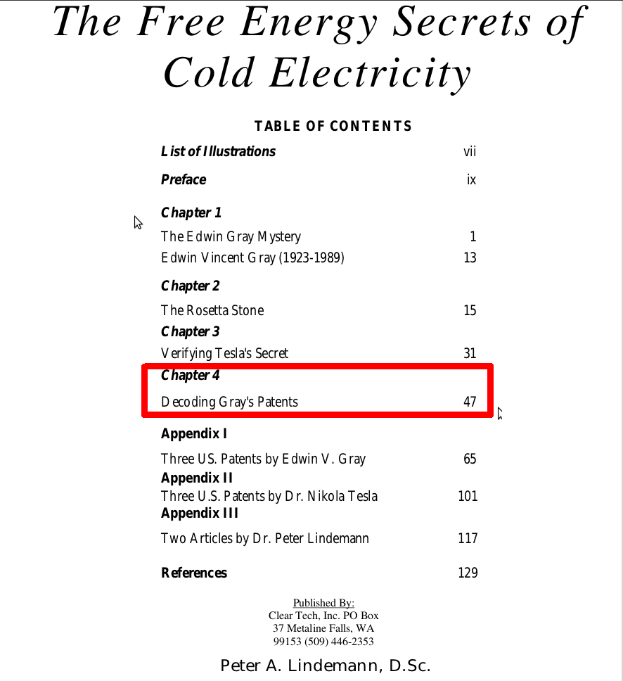 Circuit De Edwin Vincent Gray , inventeur de l'électricité froide