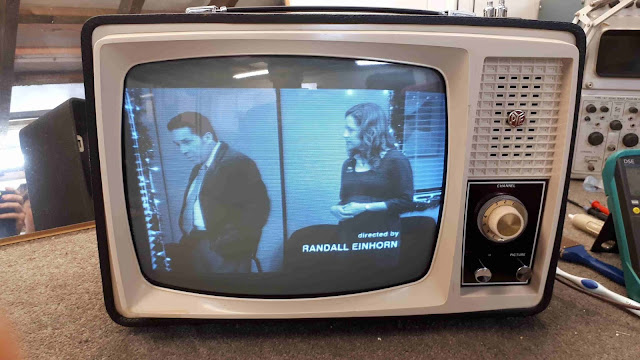 NZ Vintage Television: Pye T25Y 16" Portable TV - Updated 24/5/2019