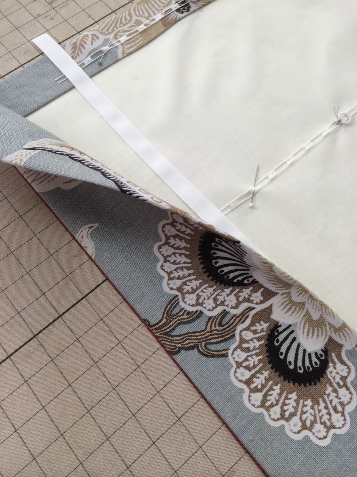 Leatherwood Design Co: My new method for shade bottom hems