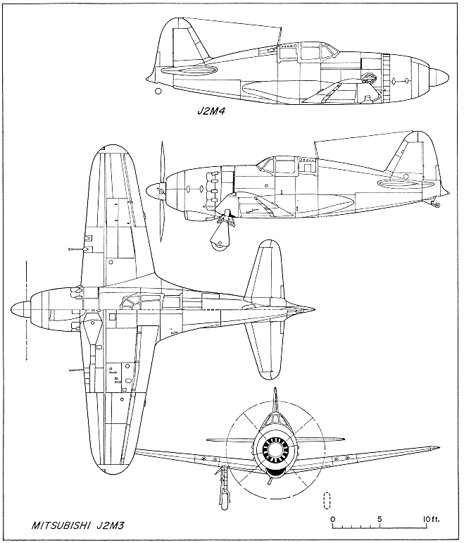Borbeni avioni: Mitsubishi J2M