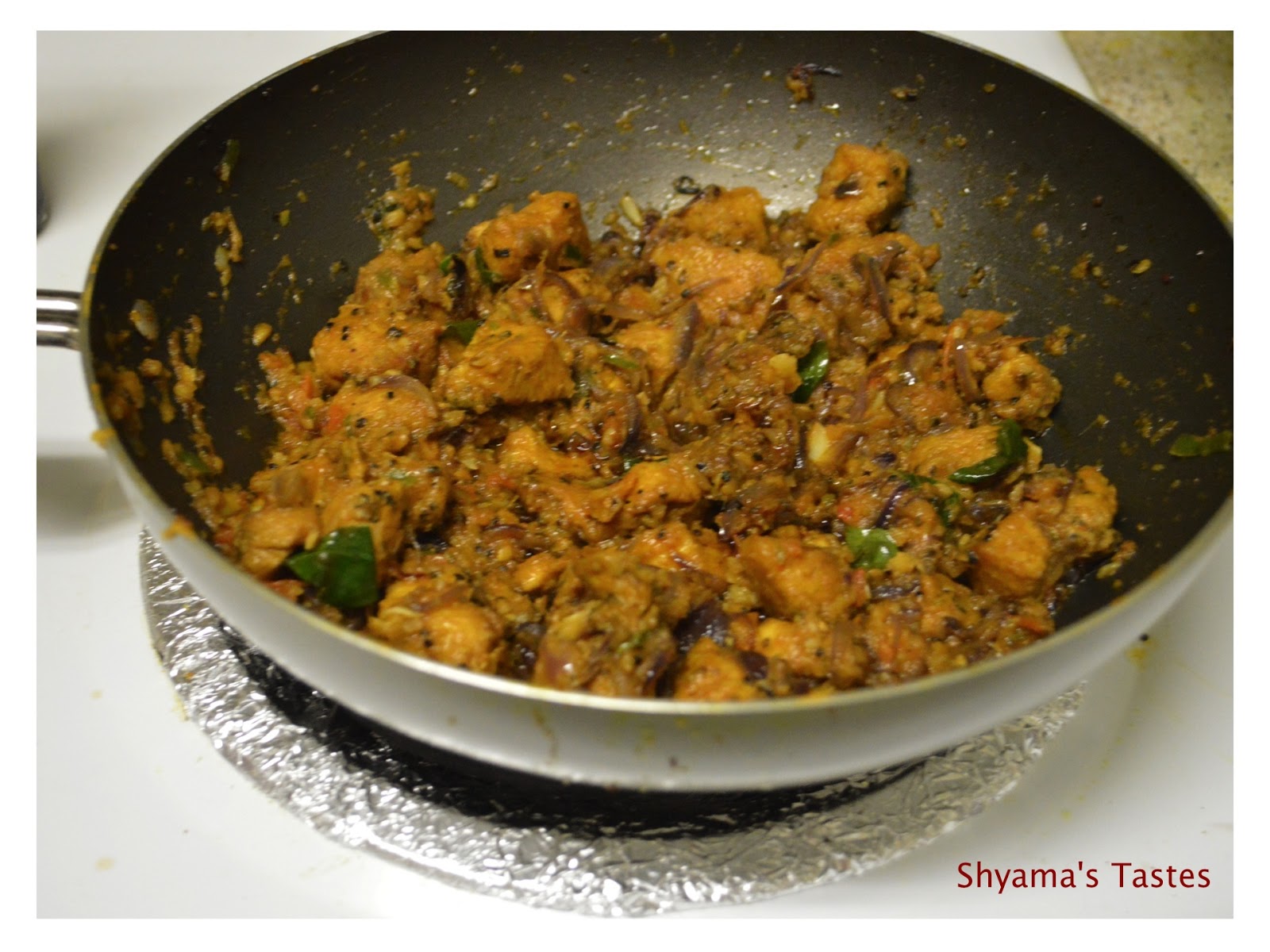 Shyama's Tastes: Chicken Chilly Roast